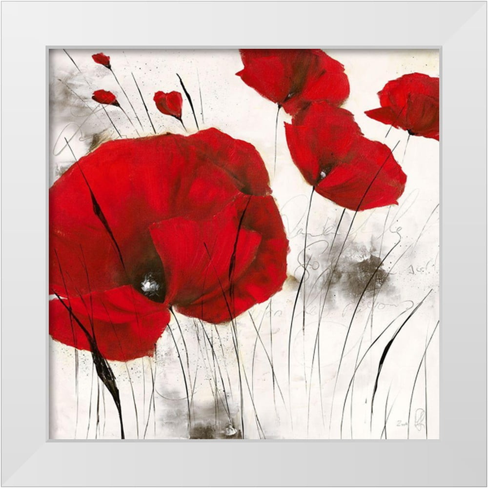 Zacher-Finet, Isabelle 20x20 White Modern Wood Framed Museum Art Print ...