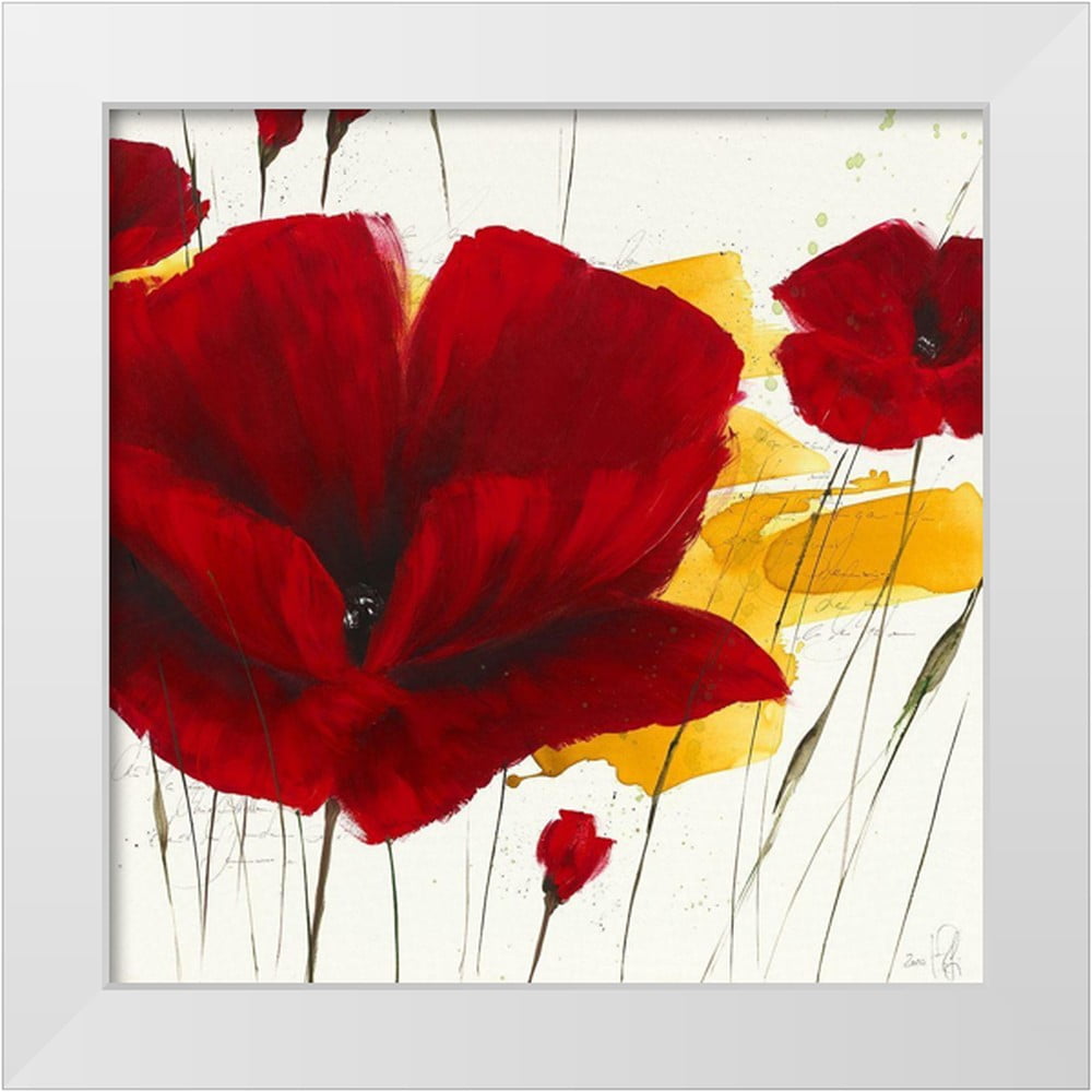 Zacher-Finet, Isabelle 26x26 White Modern Wood Framed Museum Art Print ...