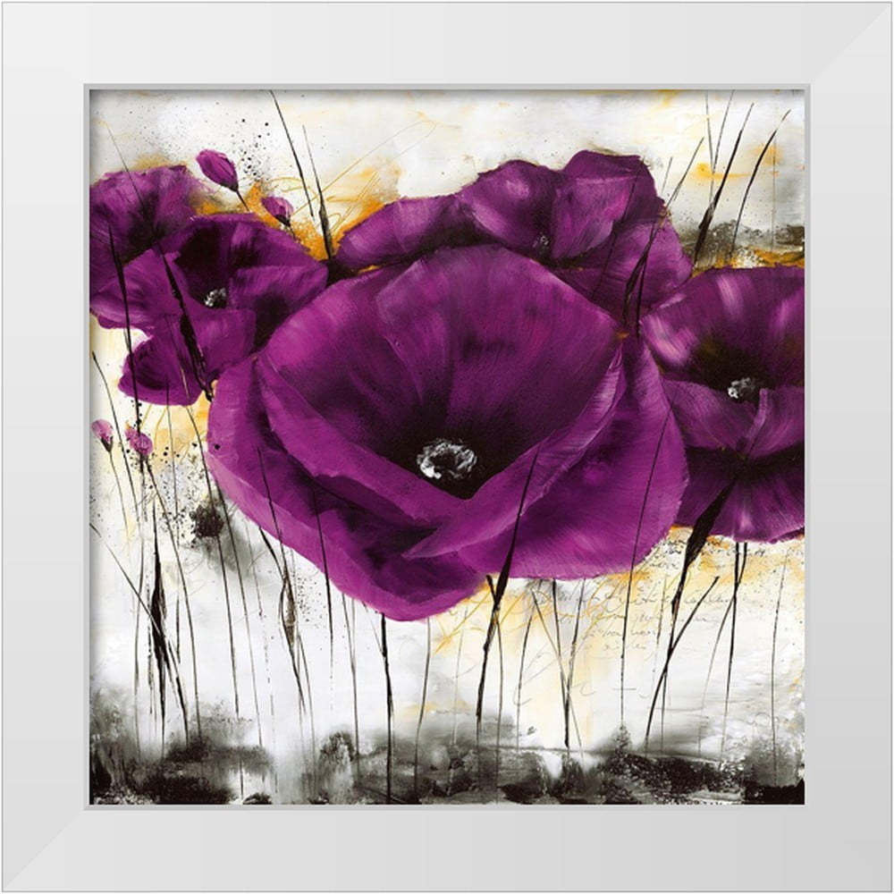 Zacher-Finet, Isabelle 26x26 White Modern Wood Framed Museum Art Print ...