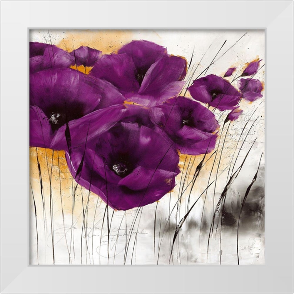 Zacher-Finet, Isabelle 26x26 White Modern Wood Framed Museum Art Print ...