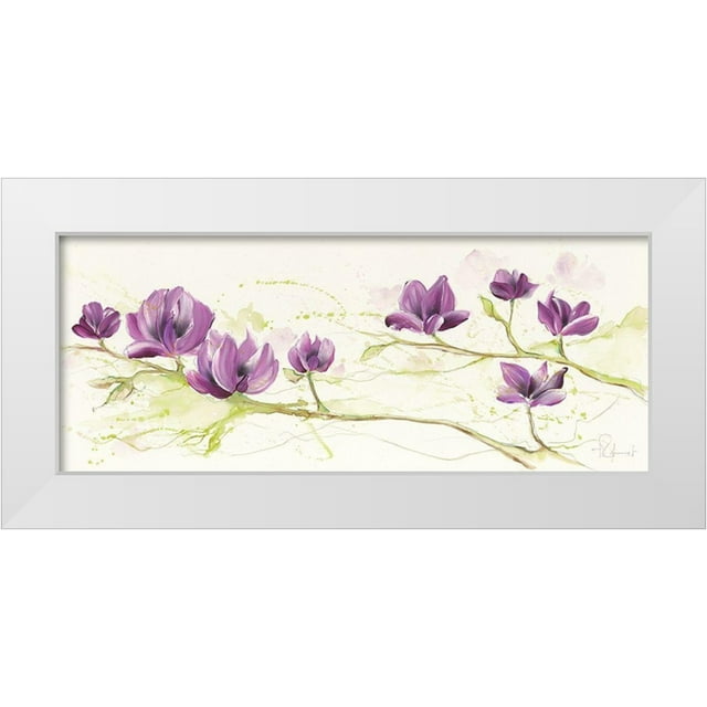 Zacher-Finet, Isabelle 32x15 White Modern Wood Framed Museum Art Print ...