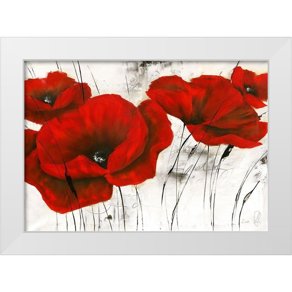 Zacher-Finet, Isabelle 32x24 White Modern Wood Framed Museum Art Print ...