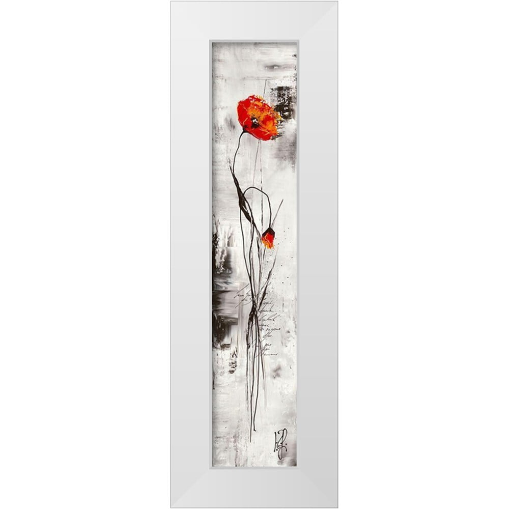 Zacher-Finet, Isabelle 7x18 White Modern Wood Framed Museum Art Print ...