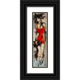 Zacher-Finet, Isabelle 8x18 Black Ornate Wood Framed with Double ...