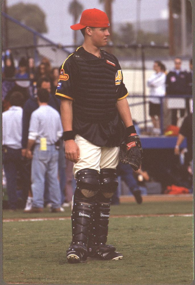 Zachery Ty Bryan In Catchers Gear At Mtv Rock N Jock Baseball Game ...
