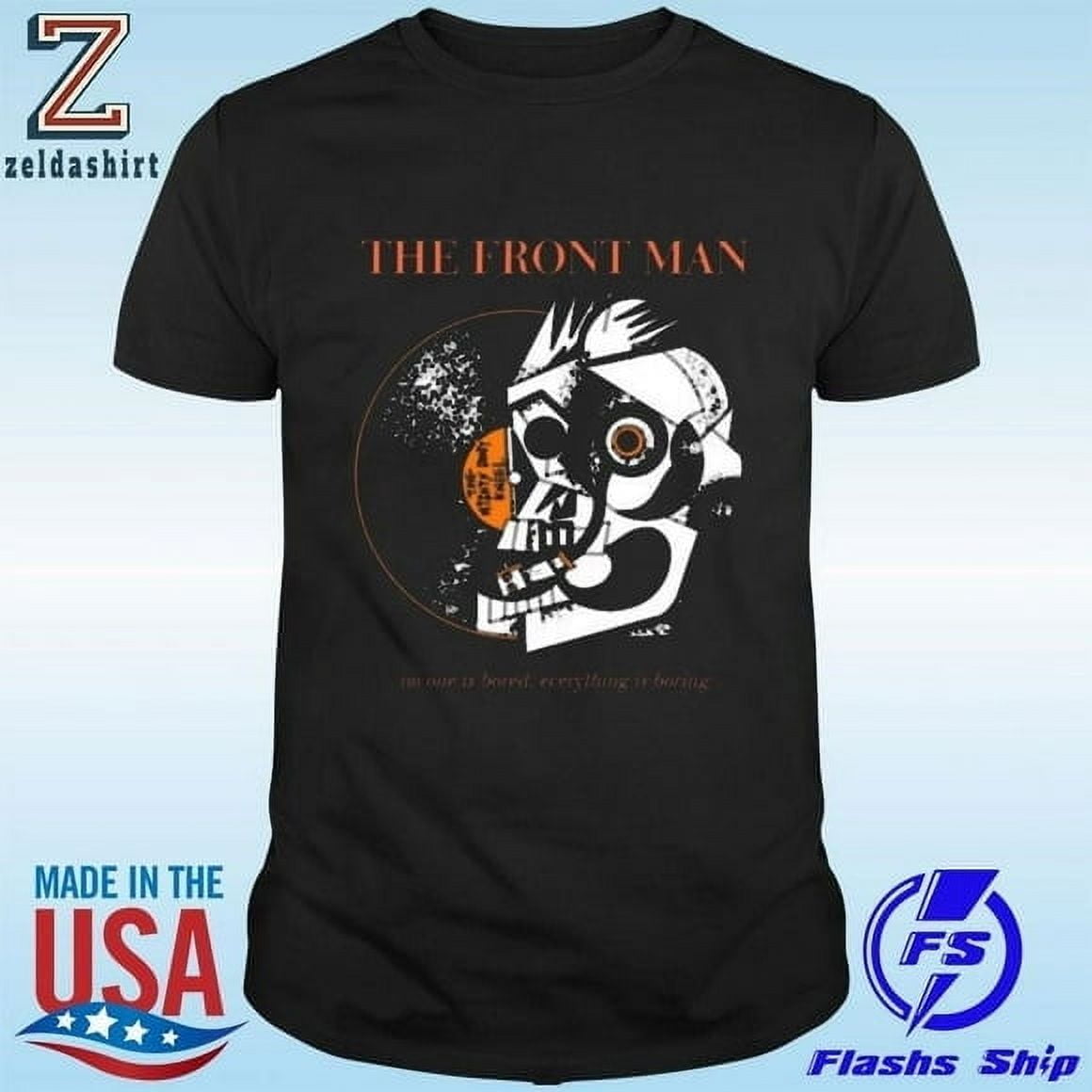 Zack Sabre Jr The Frontman T-Shirt, Everything Is Boring Wrestling Tee ...