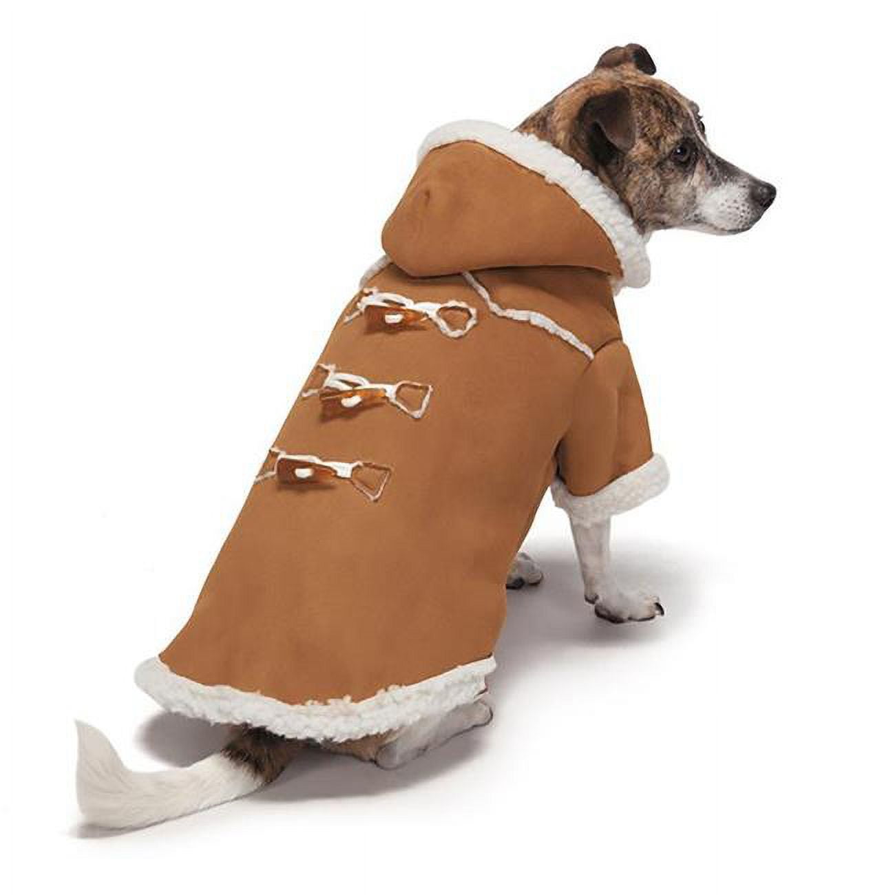 Zack & Zoey UE1167 18 25 Elements Shearling Dog Coat, Chestnut - Extra ...