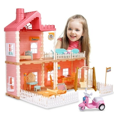 Kid Connection Farm House Play Set with Animals - Lights Up with Sound ...