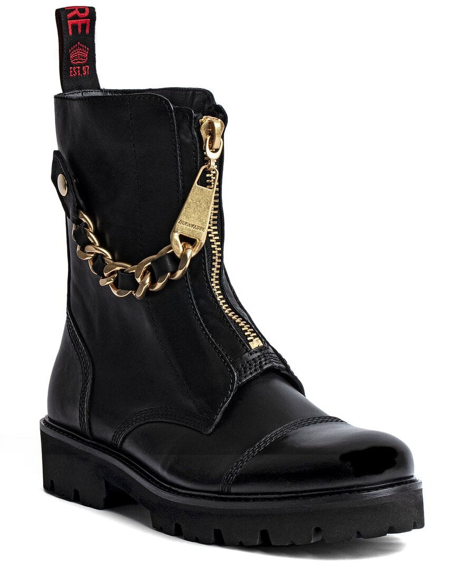 Zadig & Voltaire Joe Leather Boot, 37 - Walmart.com Zadig & Voltaire Joe Leather Boot, 37 - Walmart.com
