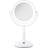 Zadro 9" Round LED Makeup Mirror with Lights and Magnification 5&10X/1X ...
