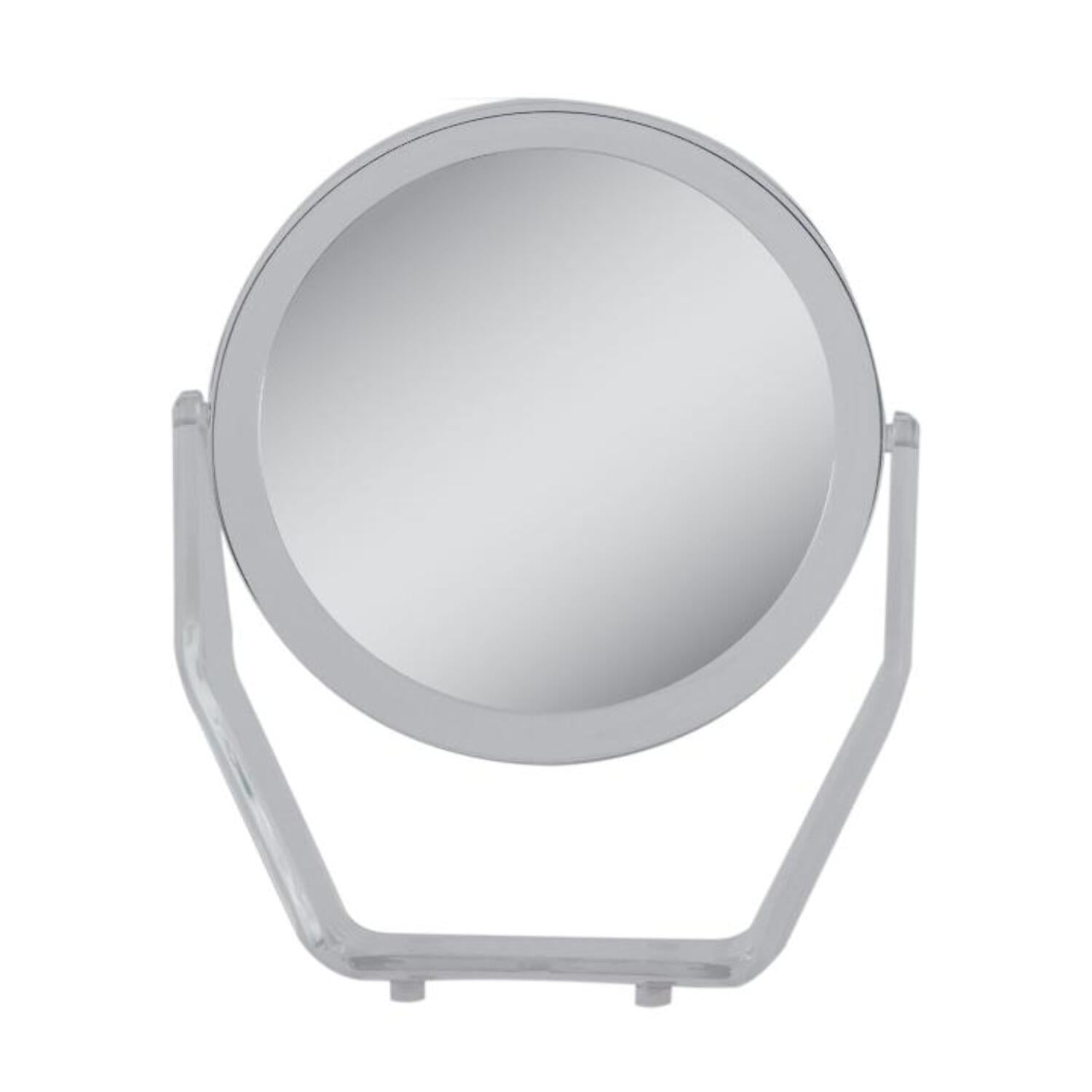 Zadro Acrylic Dual Makeup Mirrors with Magnifications & Swiveling Head ...