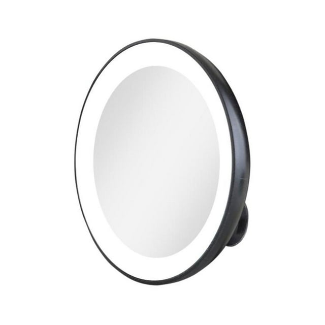 Zadro LED Ring Compact Mirrors w/ Magnification & Suction Cup Mounting ...
