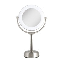 Zadro 10X Magnification LED Makeup Mirror, Lighted, Cordless, Energy ...