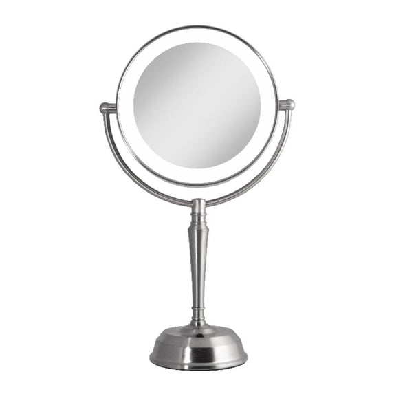 "Zadro 11"" LED Lighted Vanity Mirror, 10X/1X Magnification, USB ...
