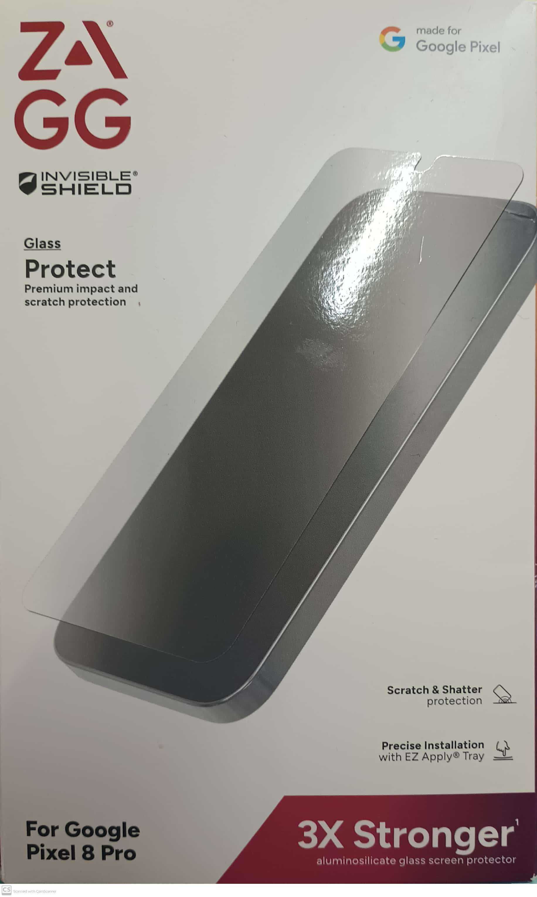 Zagg Invisible Shield 3X Stronger Glass Protector for Google Pixel 8 ...