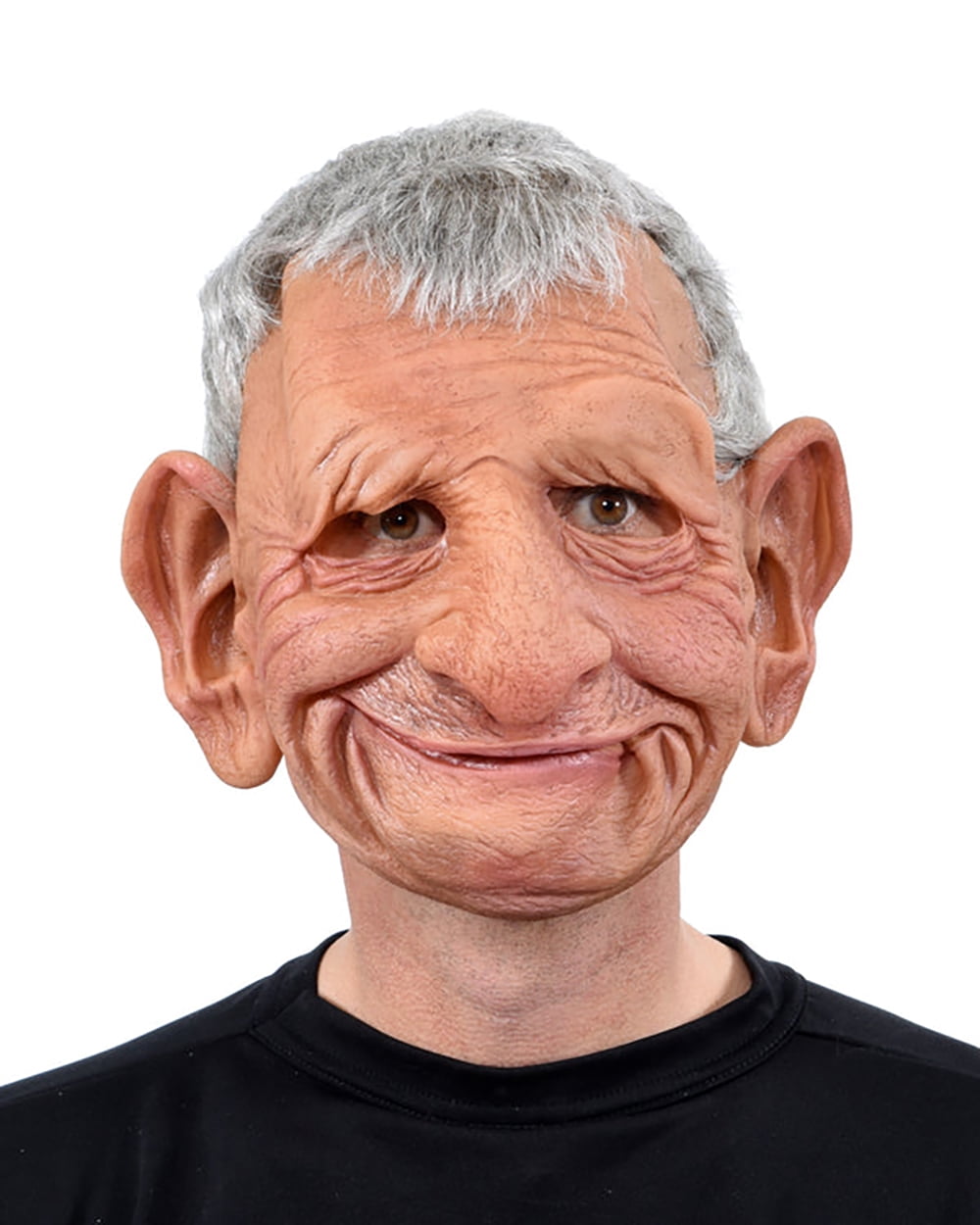 Zagone Super Soft Latex Old Man Mask with Realistic Human Face Movement ...