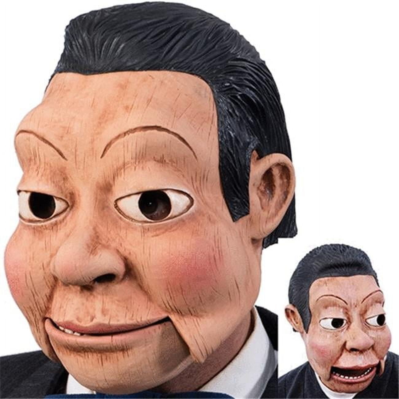 Zagone Studios Big Dummy Ventriloquist Doll Latex Face Mask with Moving ...