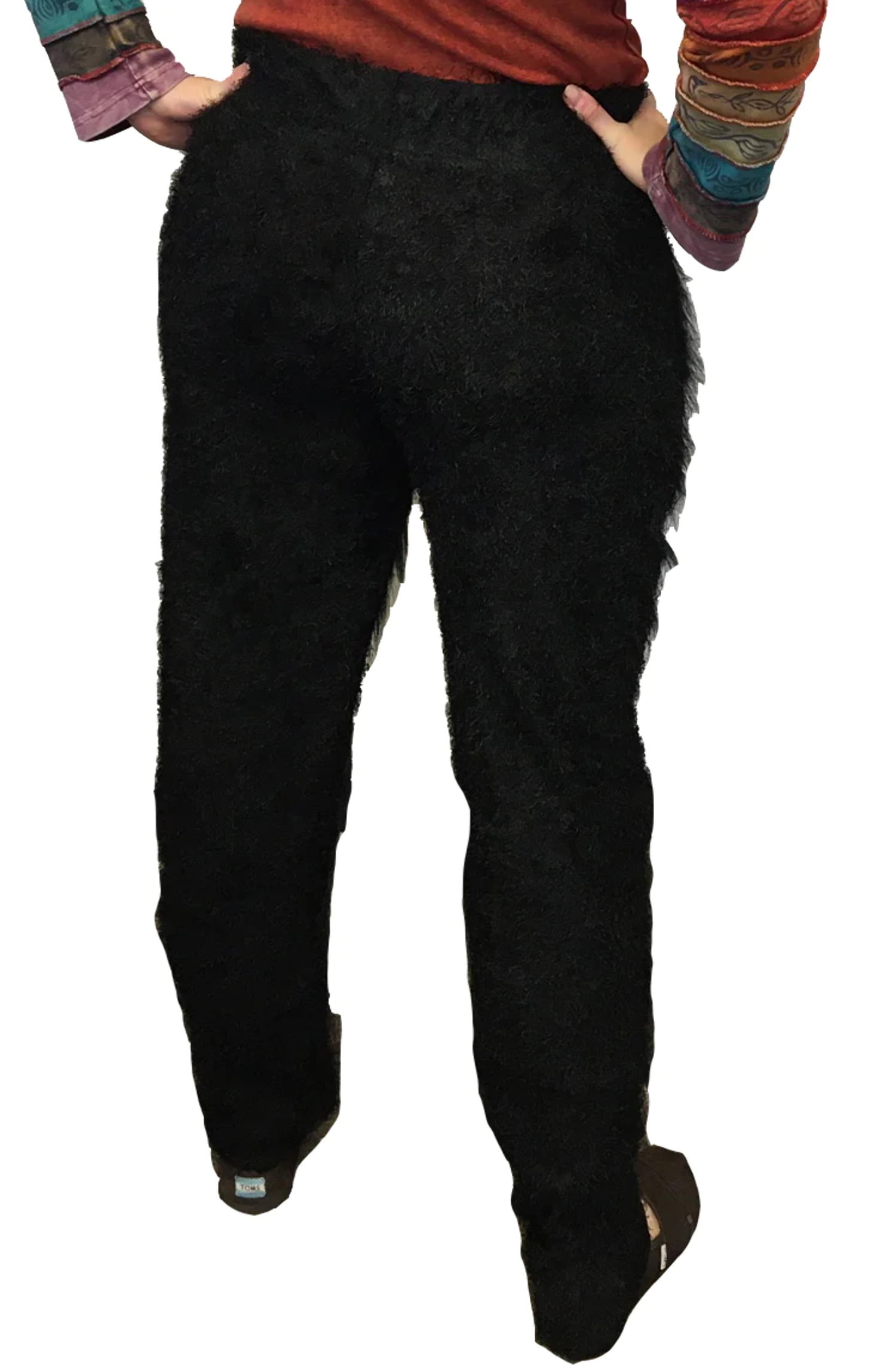 Zagone Studios Furry Costume Leggings with Stretch Control Top Waist In ...