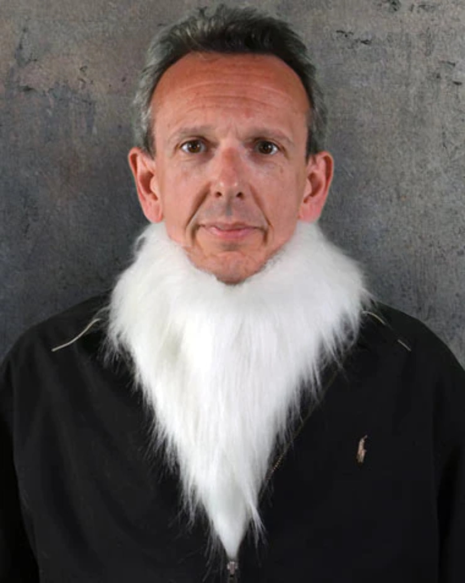 Zagone Studios White Faux Fur Costume Collar Mask Accessory - Walmart.com