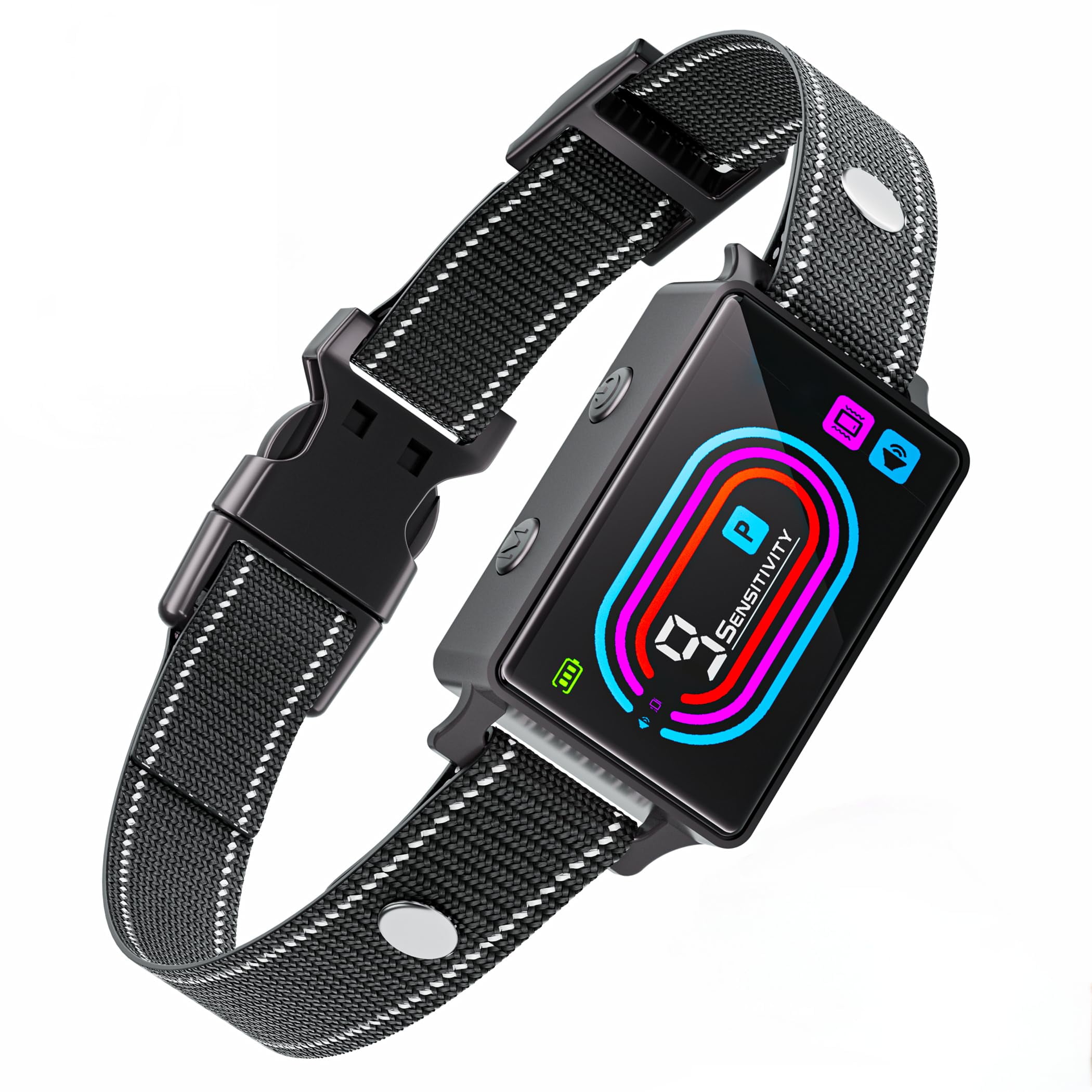 Zaguren Dog Bark Collar, DMF15 2025 Smart Bark Collars for Dogs Large Medium Small 10-120 lbs ...