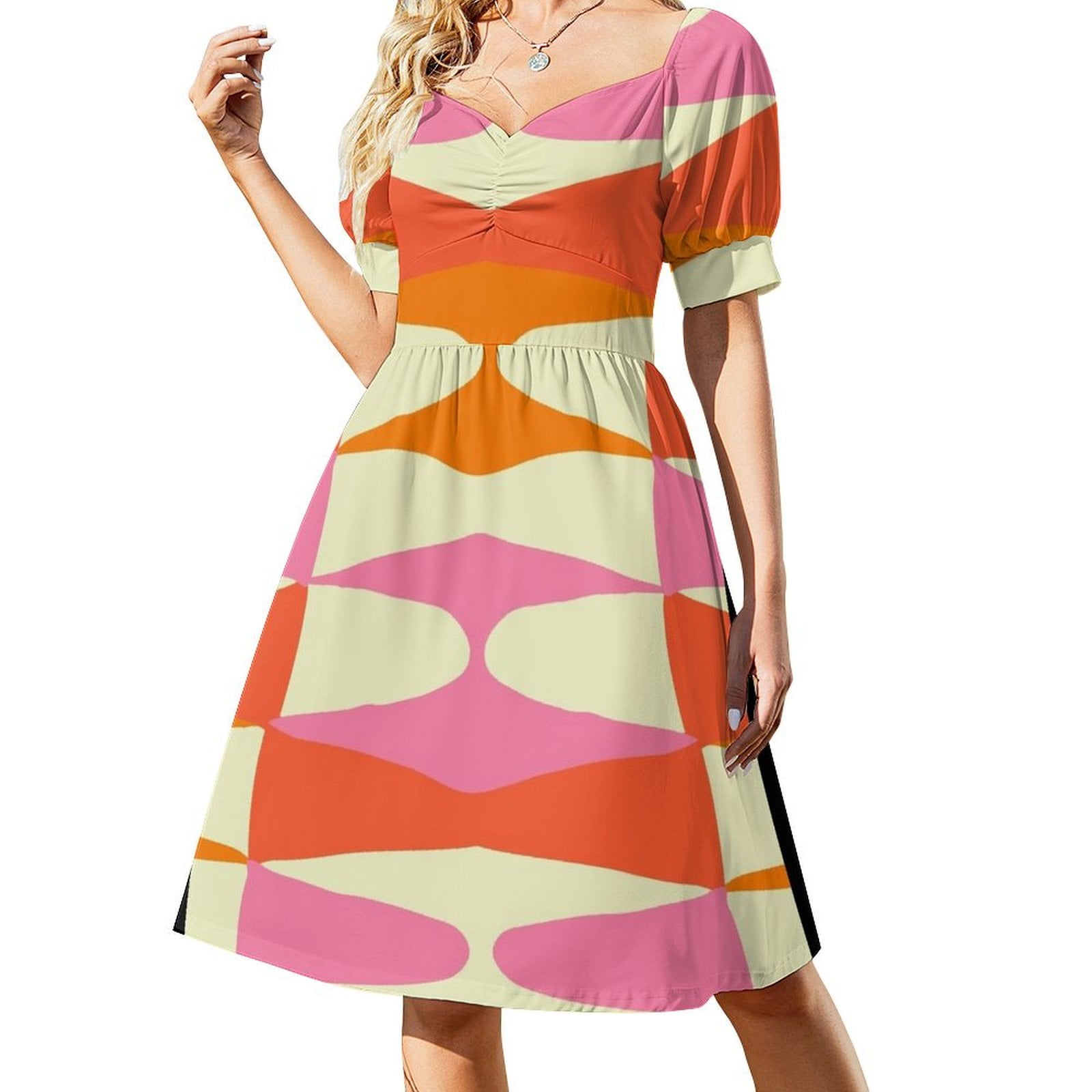 Zaha Sixties Dress summer dress daily women's clothing korea stylish ...