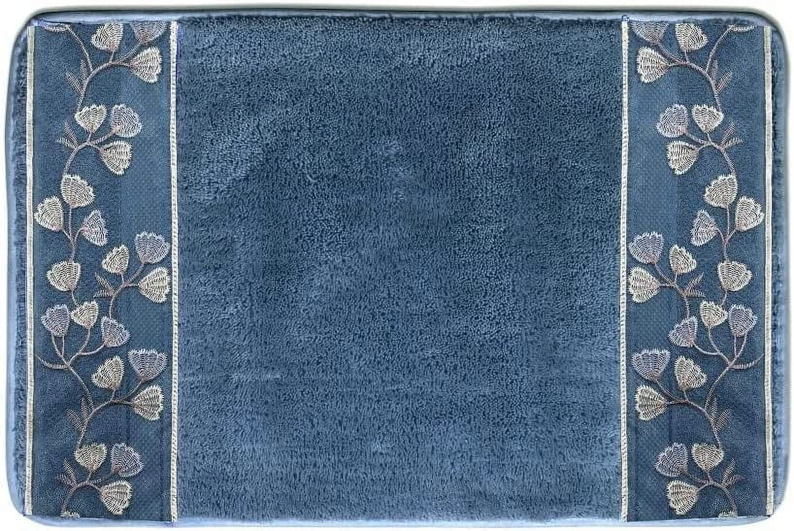 Zahari Home Capri Bathroom Rug Luxury Bath Rug Washable Beautiful ...