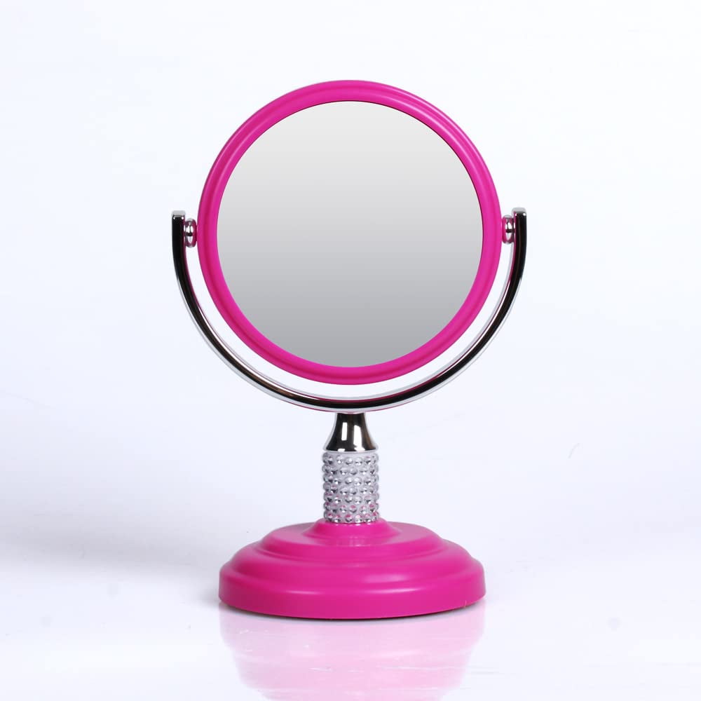 Zahari Home Galvin Magnifying Makeup Mirror Double Sided with Stand ...