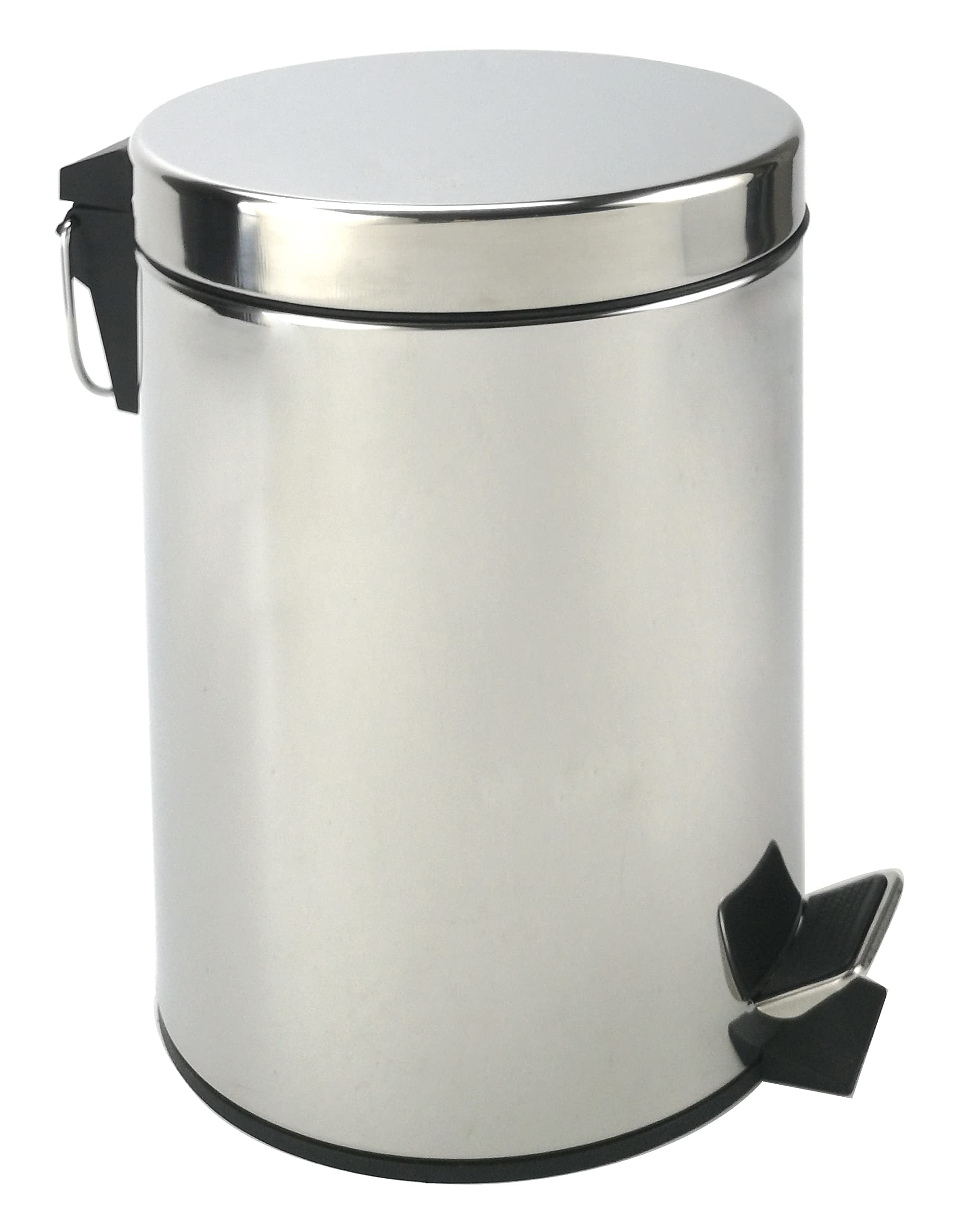 Zahari Home Mason Metal Step Can 5 Liters/ 1.3 Gallon Soft Close ...