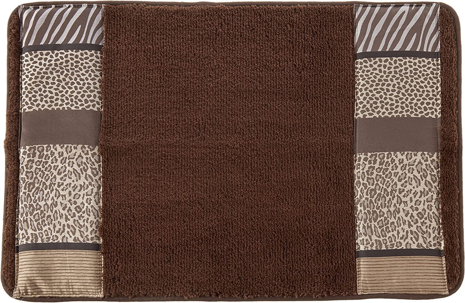 Zahari Home Safari Stripes Animal Bathroom Rug Classic Luxury Leopard ...