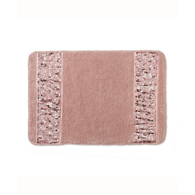 Zahari Home Sinatra Bathroom Rug Classic Bath Rug Stylish Bling Bath ...