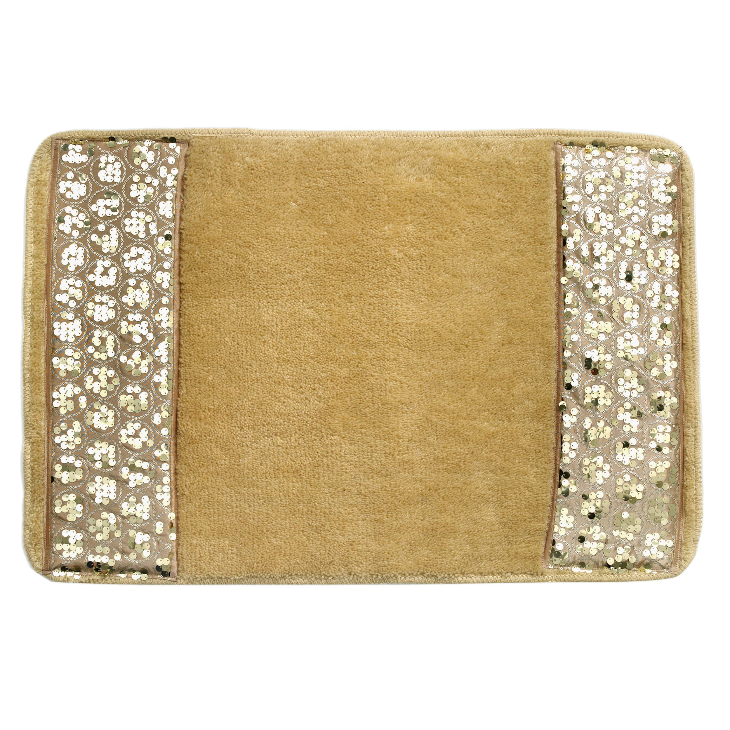 Zahari Home Sinatra Bathroom Rug Classic Bath Rug Stylish Bling Bath ...