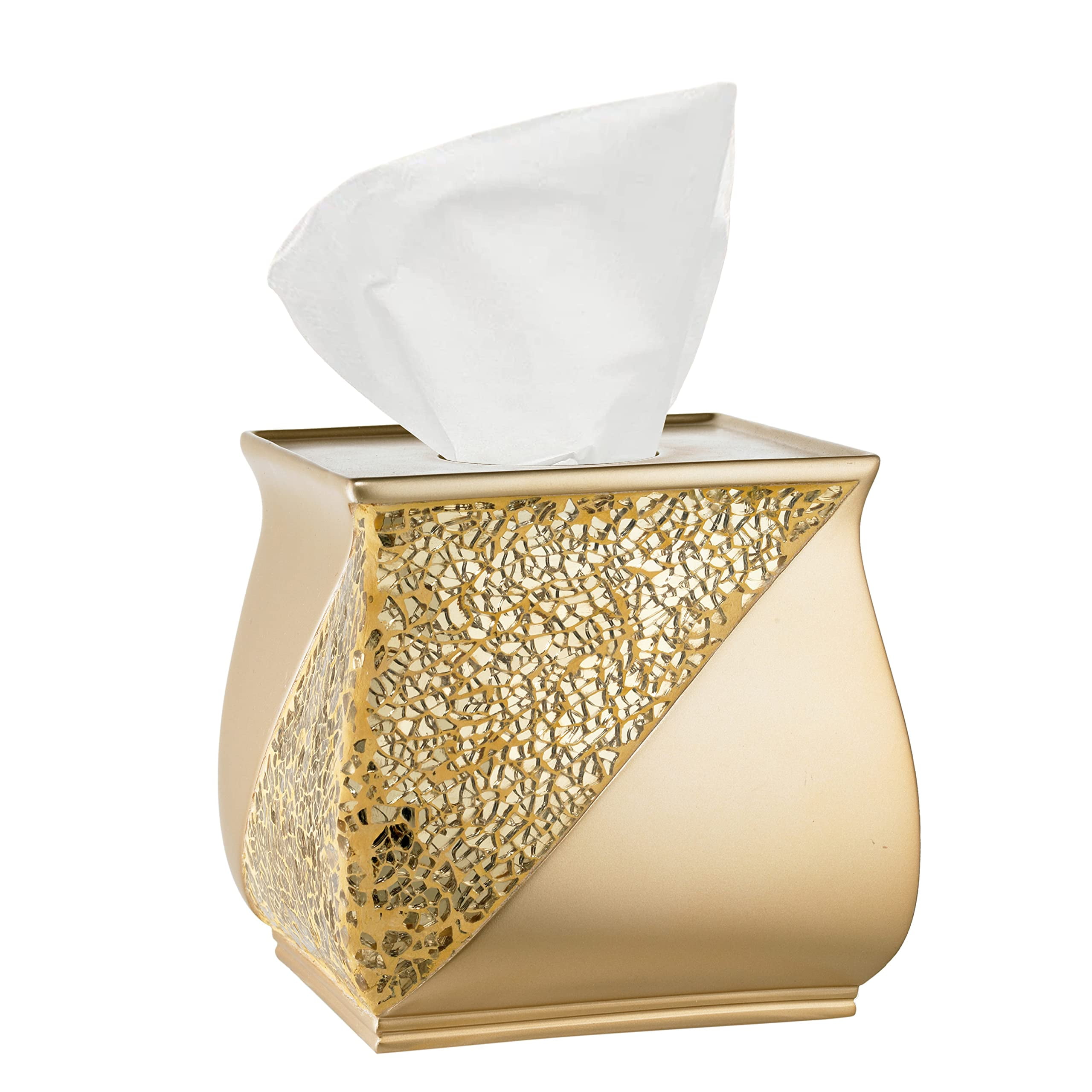 Zahari Home Sinatra Tissue Box Square Tissue Holder for Bathroom ...