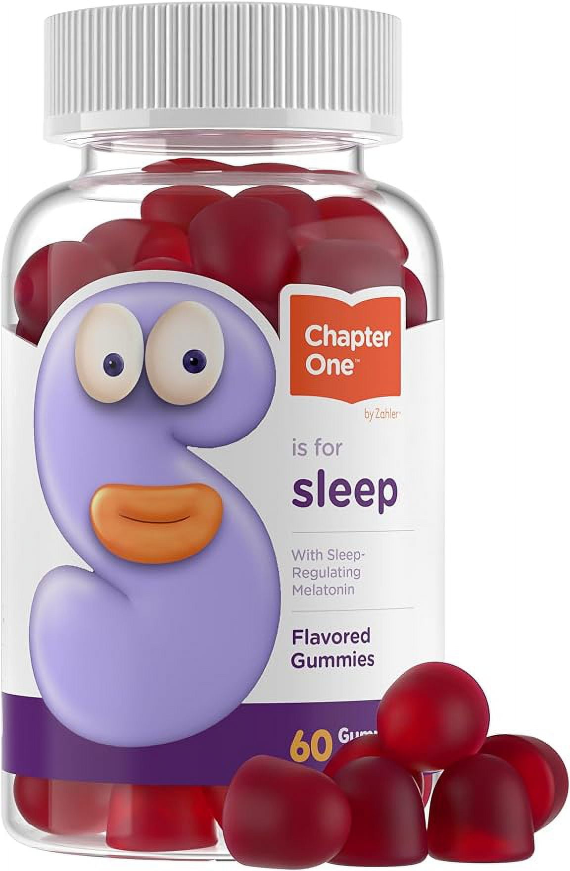 Zahler - Chapter One Sleep Melatonin Gummies for Kids & Adults (60 ...