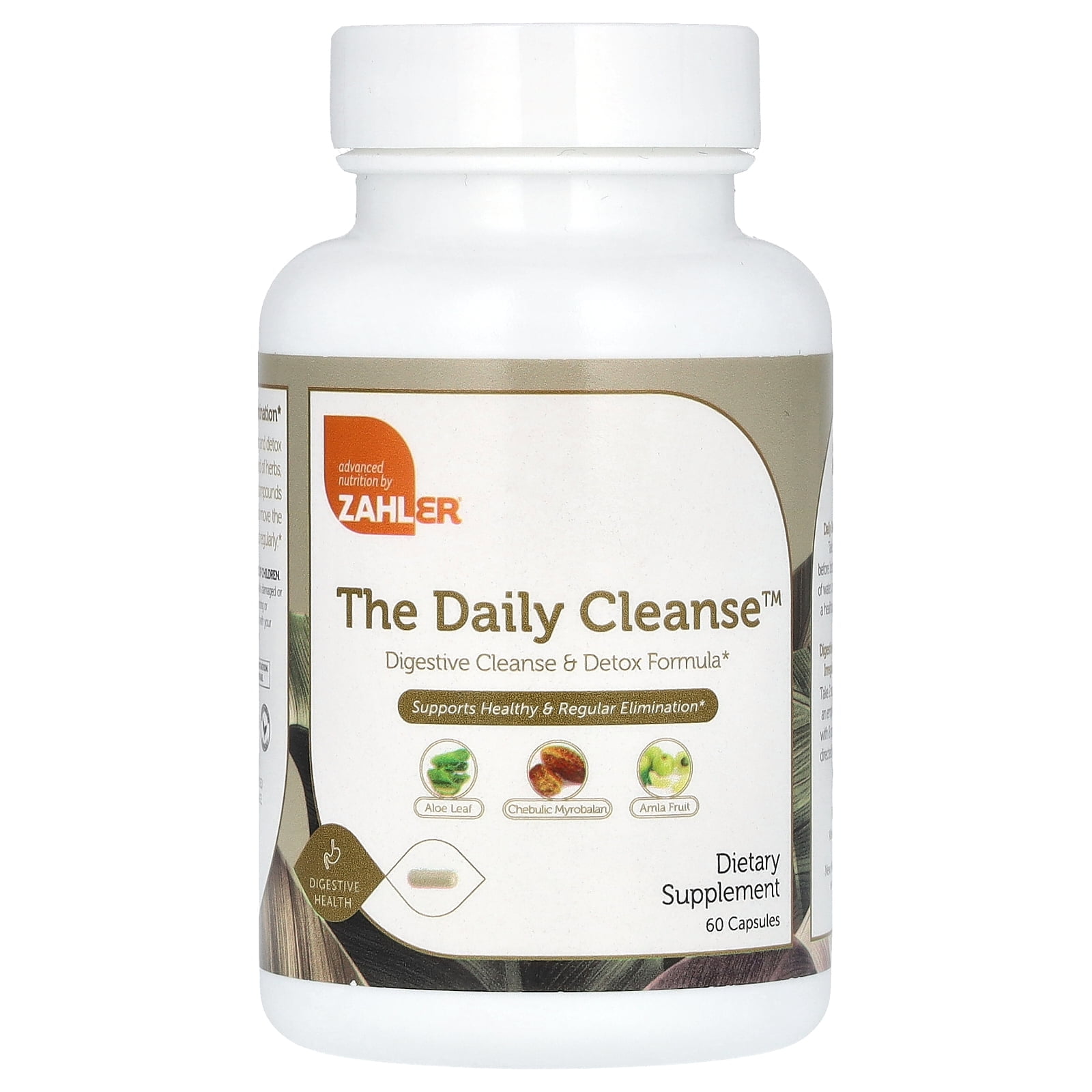 Zahler Daily Cleanse, Digestive Cleanse & Detox Formula, Supports ...