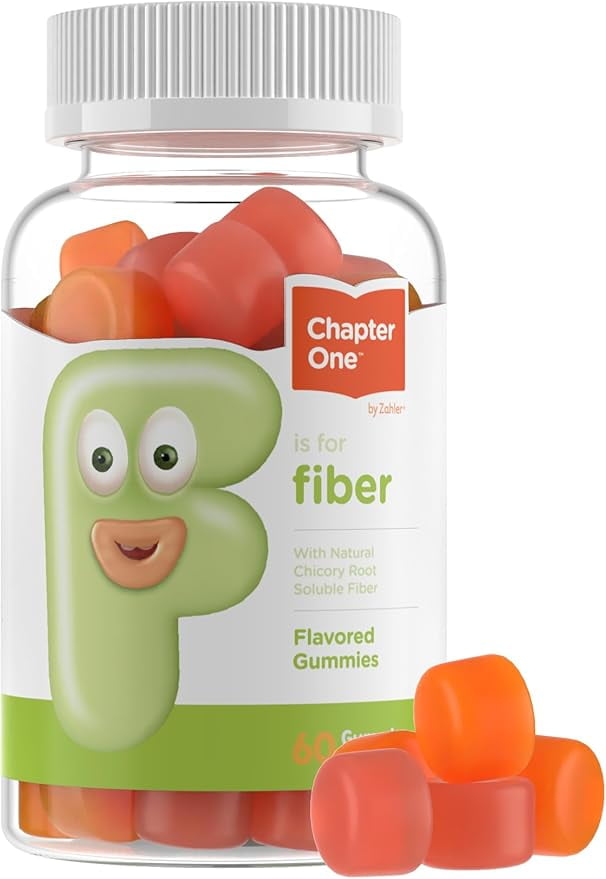 Zahler - Fiber Gummies for Adults & Kids (60 Count) Certified Kosher ...