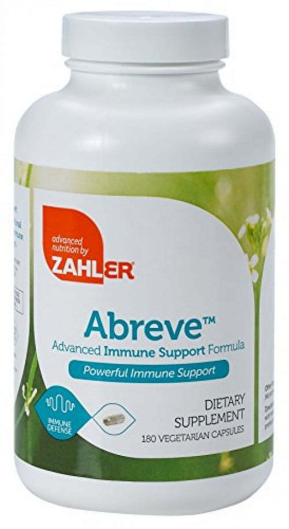 Zahler ImmunAbreve, Complete Immune System Support, 180 Capsules ...