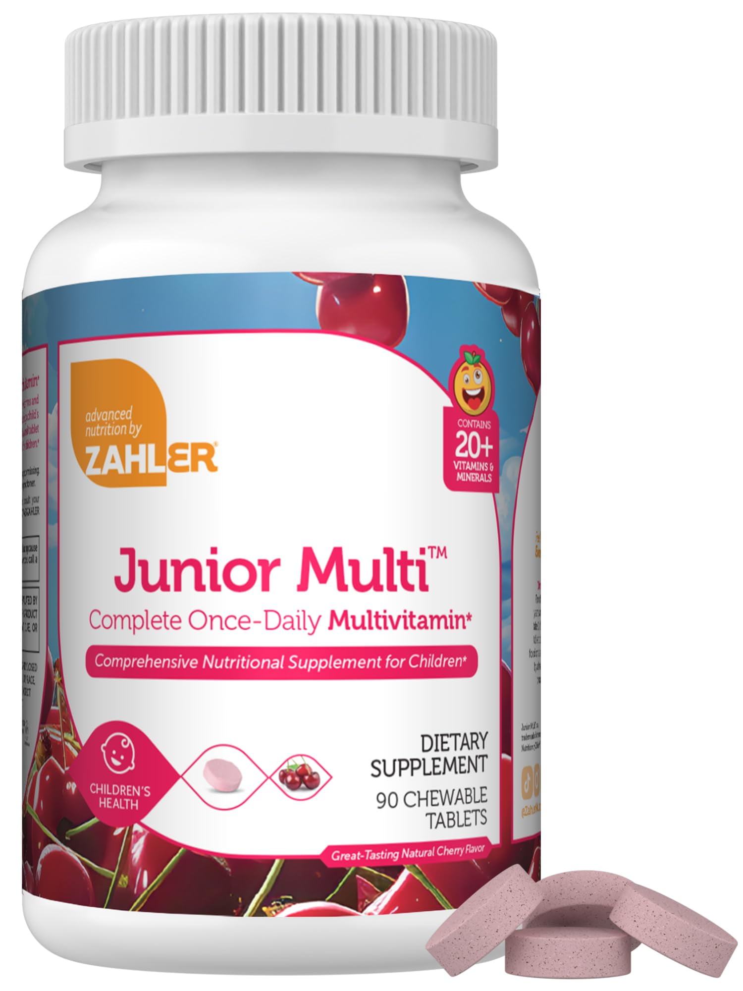 Zahler Kids Multivitamin Chewable Vitamin Tablet - Complete One Daily ...