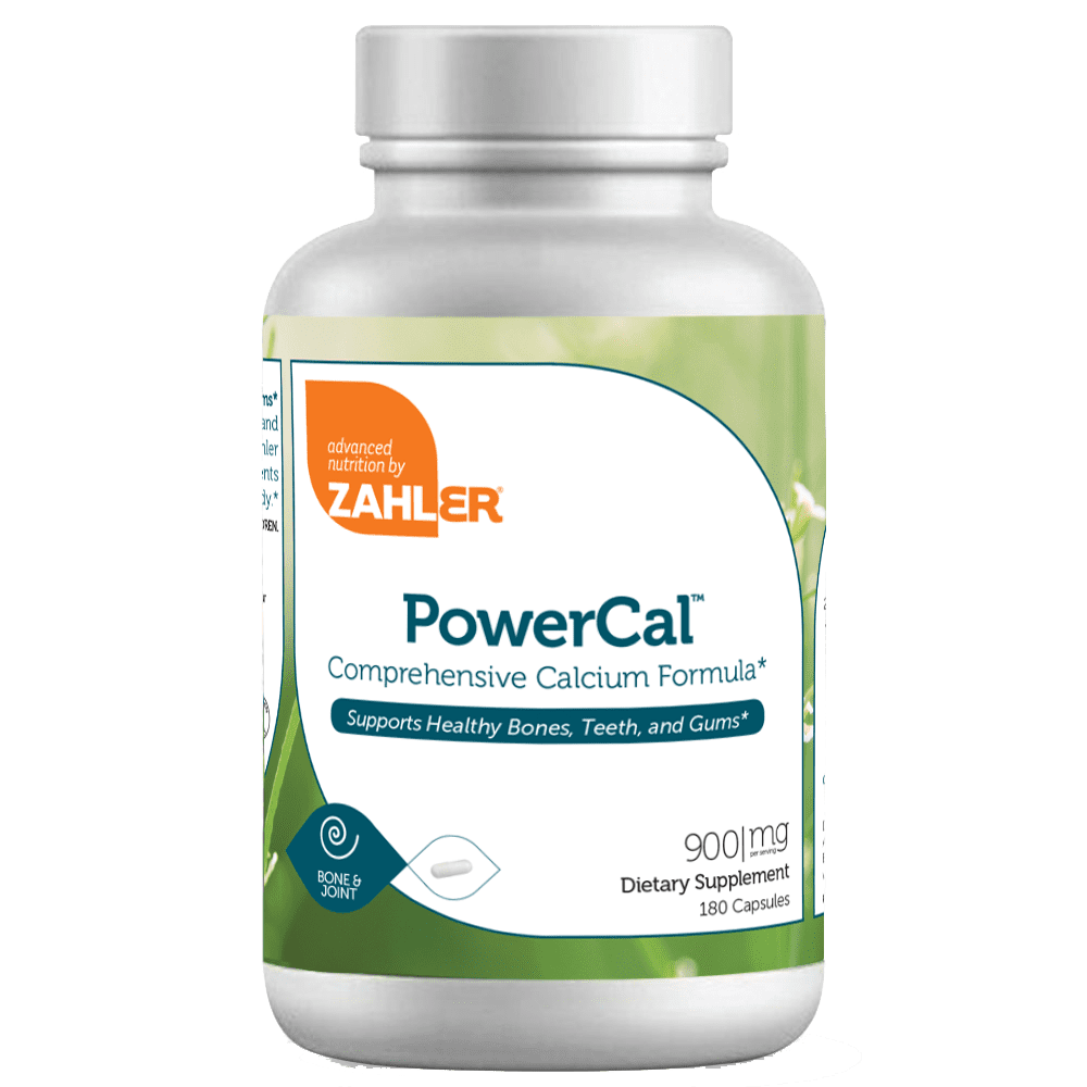 Zahler PowerCal, Comprehensive Calcium Formula, 900 mg, 180 Capsules ...