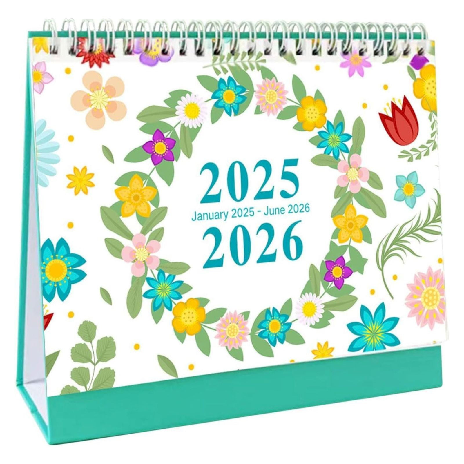Zainafacai 2025 Desk Calendar Desktop Calendar 18 Months Desktop ...