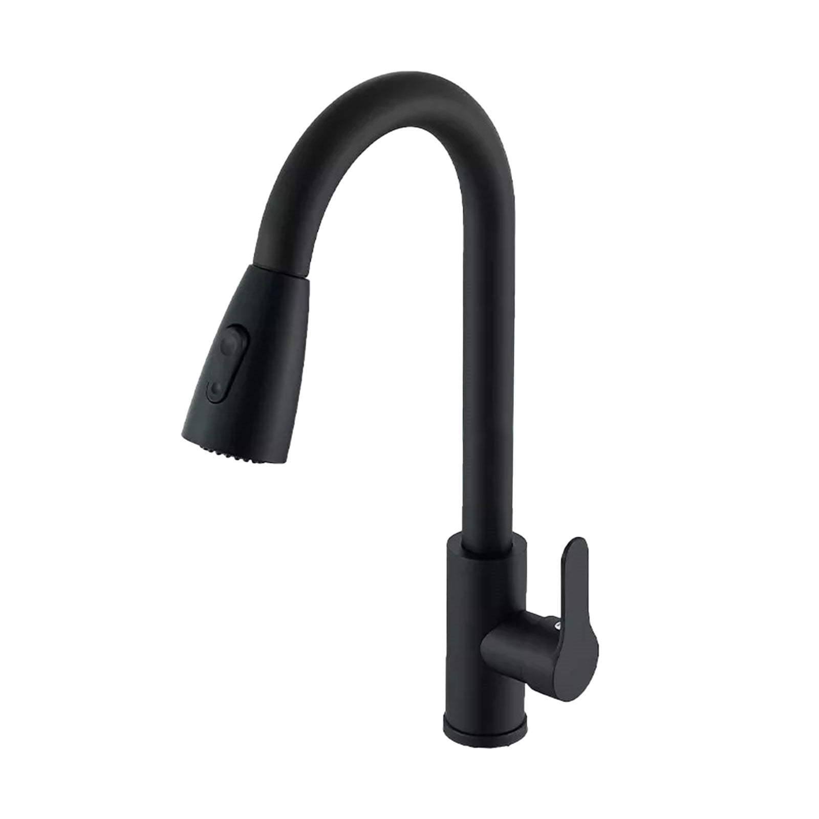 Zainafacai Dark Gray Household Essentials Black Kitchen Faucet with ...