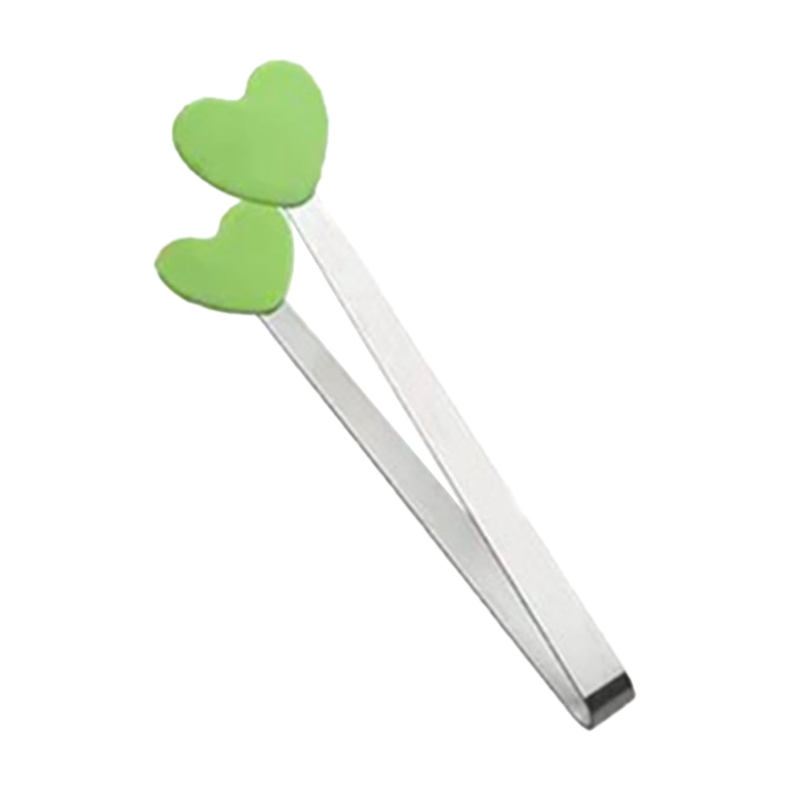Zainafacai Kitchen Gadgets Heart Shaped Ice Clip Stainless Steel Mini ...