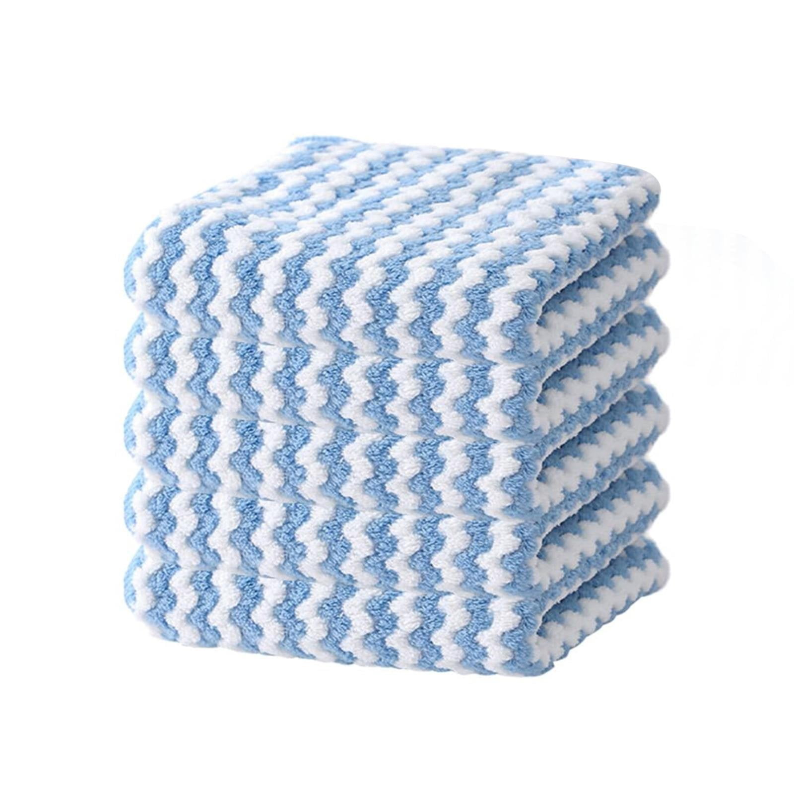 Zainafacai Microfiber Cleaning Cloth 5 Packs Set 2024 New Super ...
