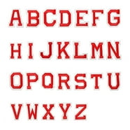 Letter V Patches Iron on Heat Transfer Letters 2 Inch Black Letter DIY ...