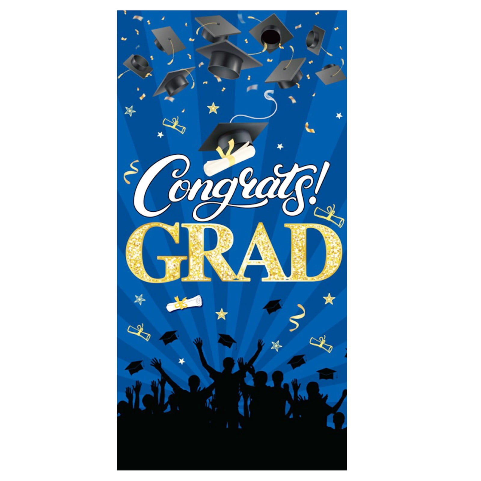 Zainafacai Posters Large Congrats Grad Banner 72X44 Inch | Graduation ...