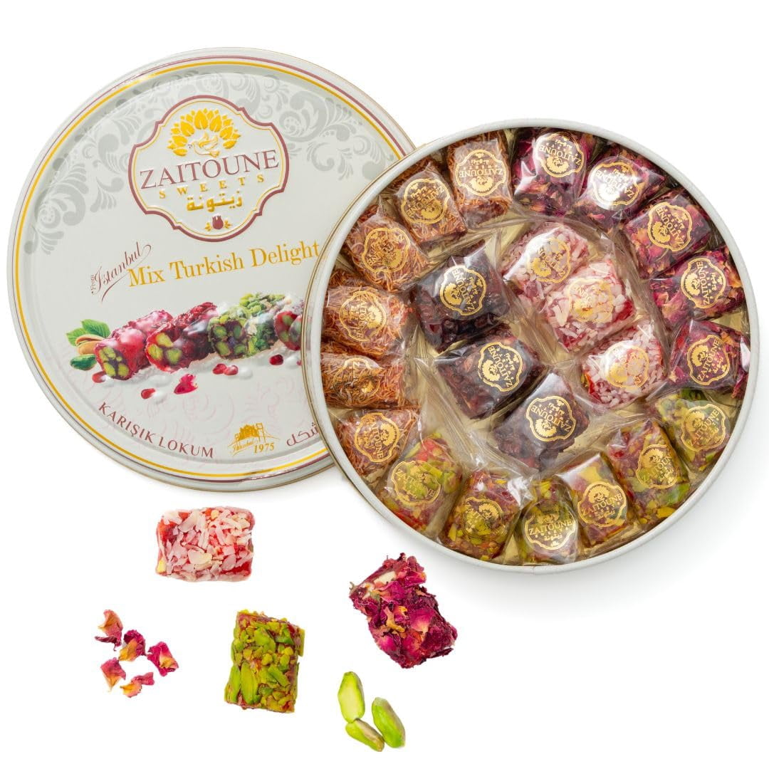 Zaitoune Turkish Delight Mix AKF18 - 9 oz | Luxury of Pomegranate ...