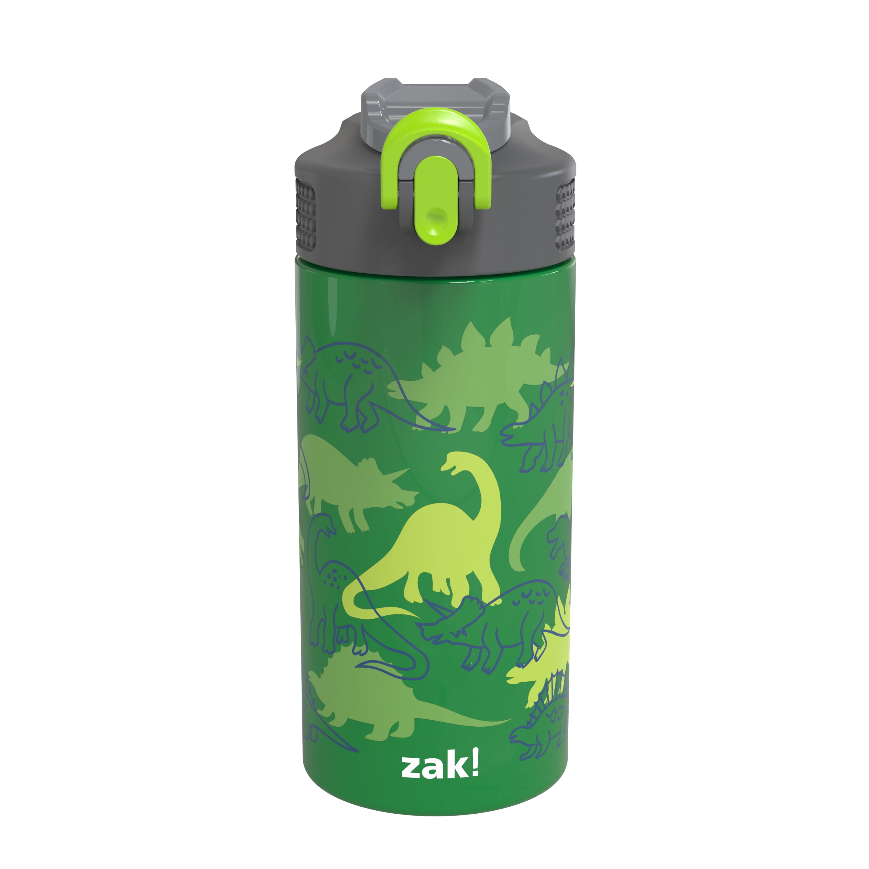 Zak Designs 14 oz Kids Water Bottle Stainless Steel Vacuum Insulated ...