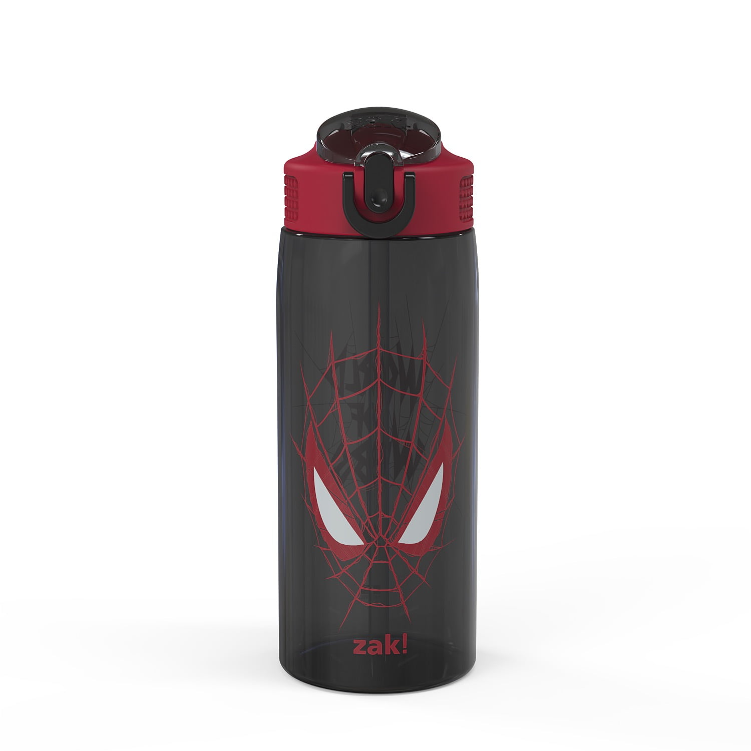 Zak Designs 25oz Spiderman Kids Water Bottle with Straw, Leak-Proof Lid ...