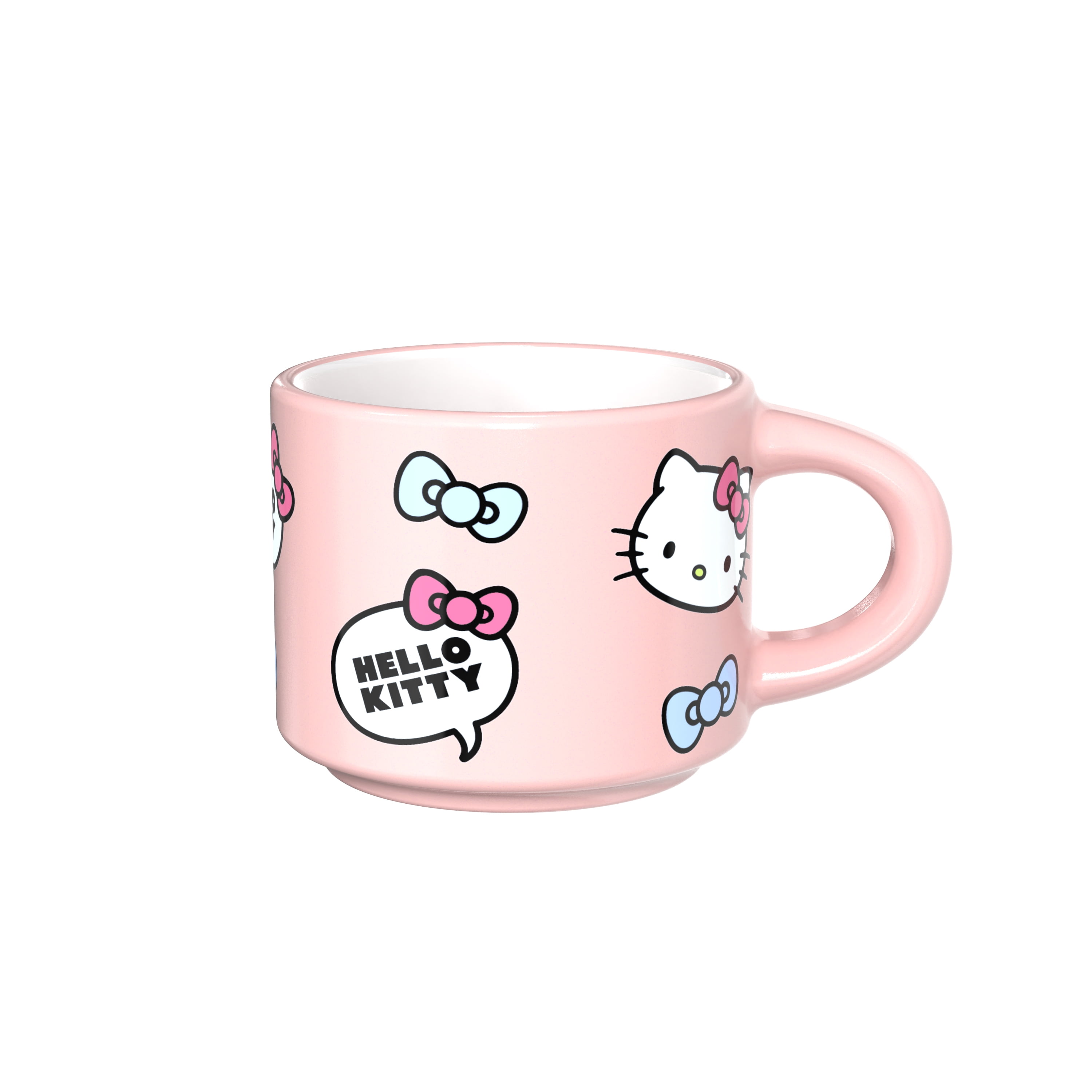 Zak Designs Hello Kitty 3oz Ceramic Haven Mug, Pink - Walmart.com
