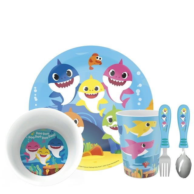 Zak Designs 5 pcs Kids Dinnerware Set Melamine Plate Bowl Tumbler ...