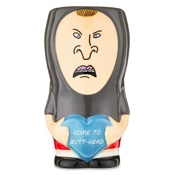 Zak Designs Ceramic Coffee Cup with Handle - Butthead Chibi Mug ...